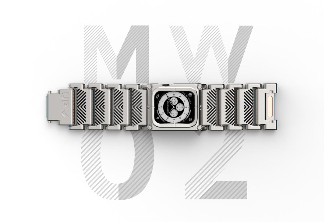 MW-02 Apple Watch Case - Luxury Stainless Steel Design – EXONAUTE