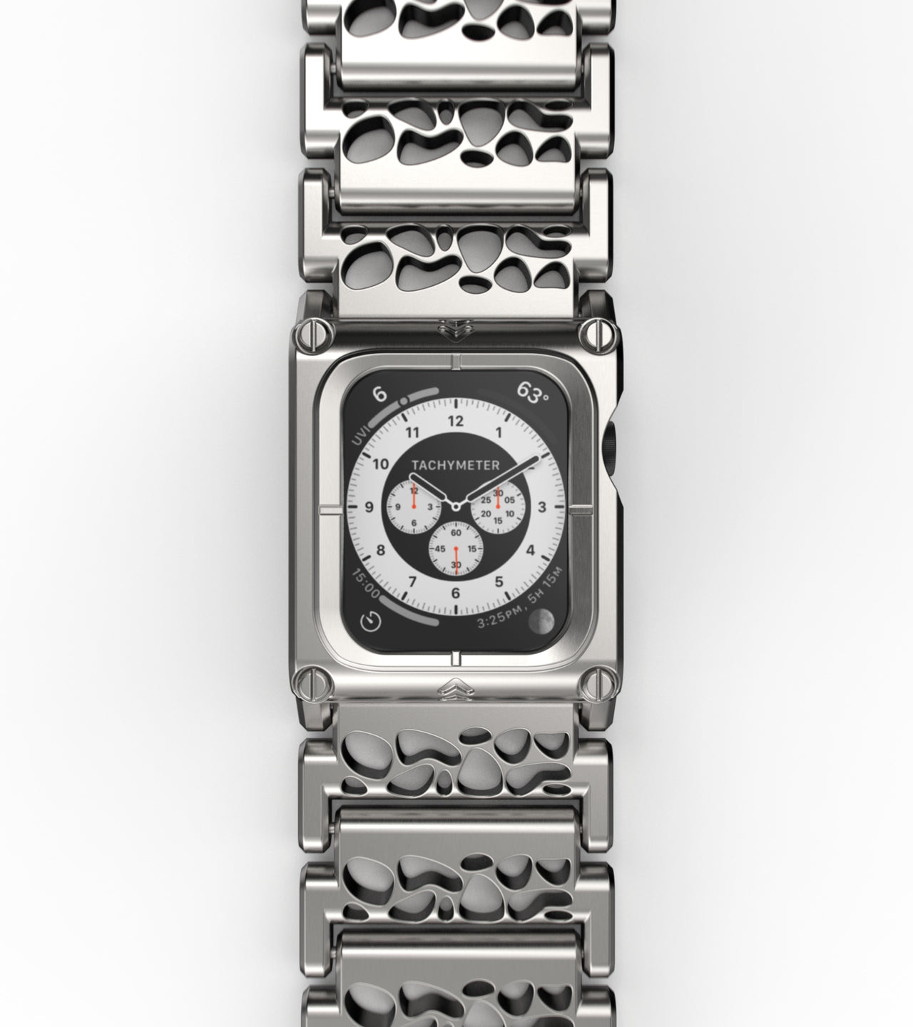 MW-02 Apple Watch Case - Luxury Stainless Steel Design – EXONAUTE