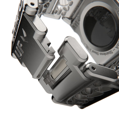 MW-02 Apple Watch Case - Luxury Stainless Steel Design – EXONAUTE