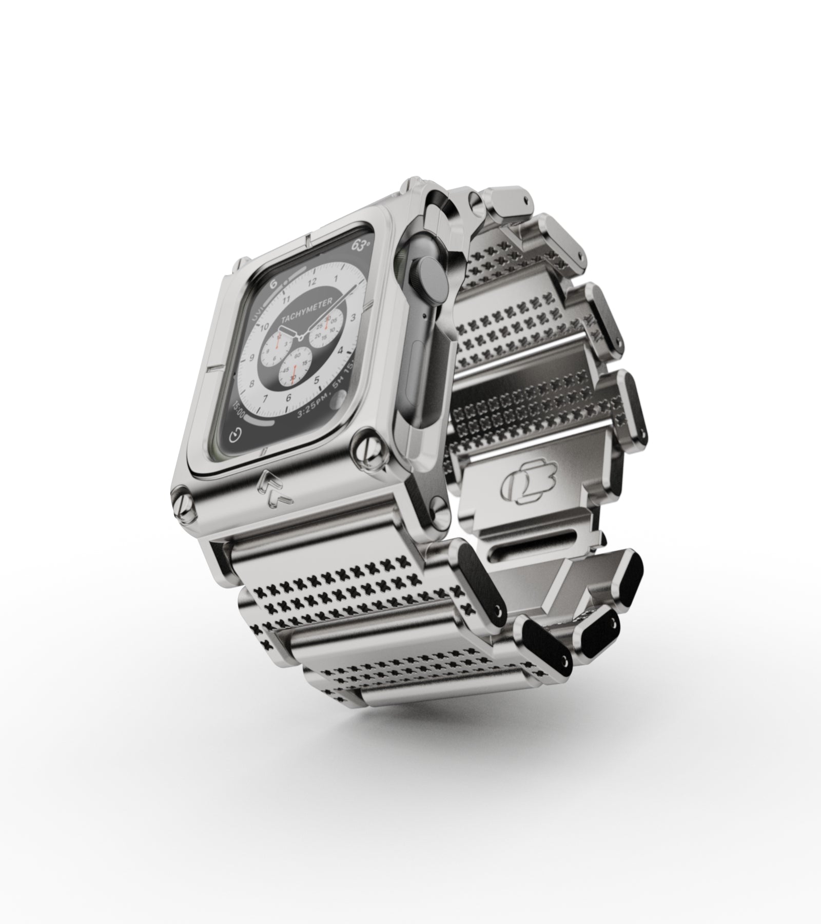 MW-02 Apple Watch Case - Luxury Stainless Steel Design – EXONAUTE